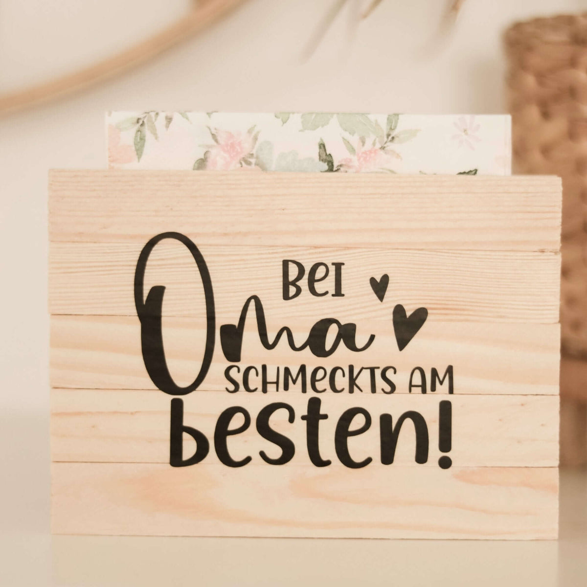 Plotterdatei: Bei Oma schmeckts am besten
